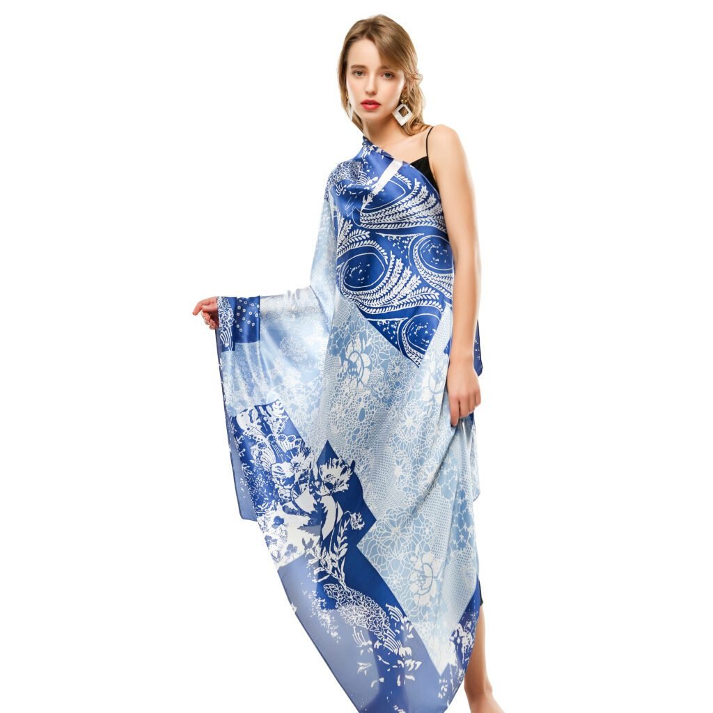 Two-Tone Lace S-20010-[350][0][240][200][920][300][950] - SCARF.COM