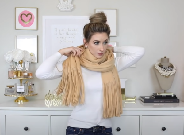 How To Wear A Big Scarf? - SCARF.COM